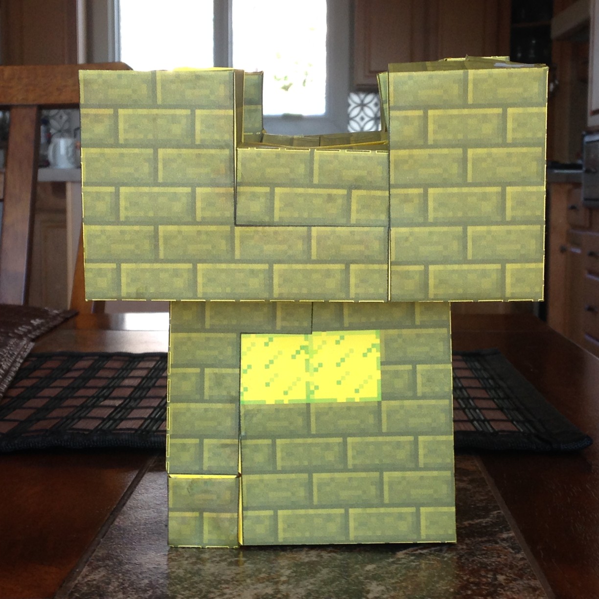Tower - Make 3D papercraft models of Minecraft creations - Paper Pickaxe